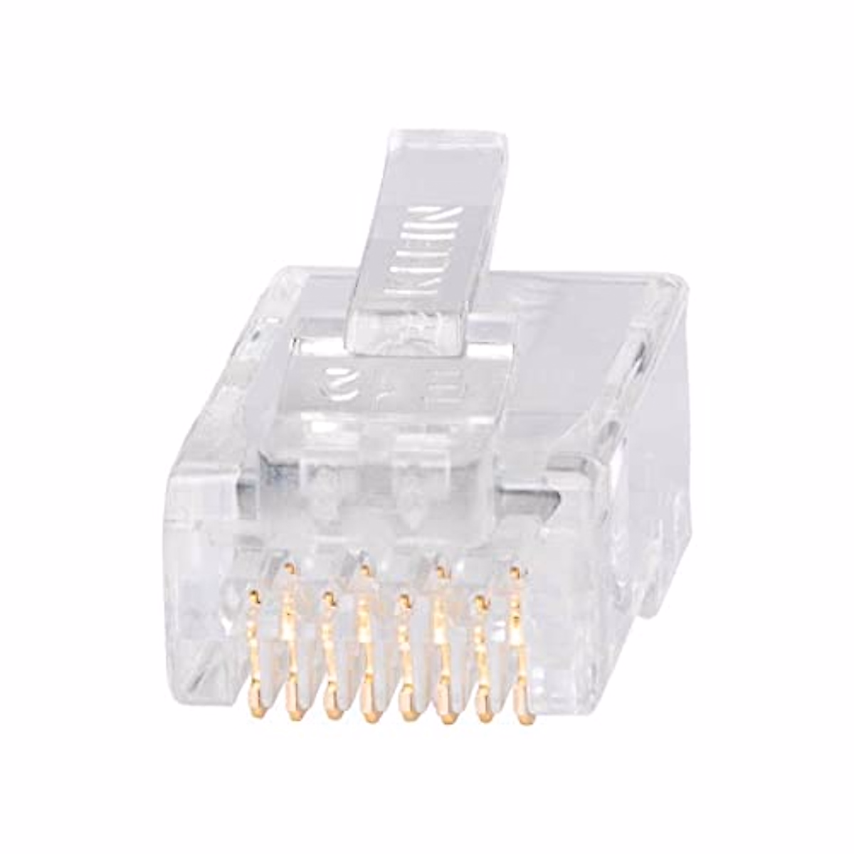 Klein Tools VDV826-764 Modular Data Plug for CAT6A and Larger Diameter CAT6 Indoor or Outdoor Ethernet Cable, 200-Pack