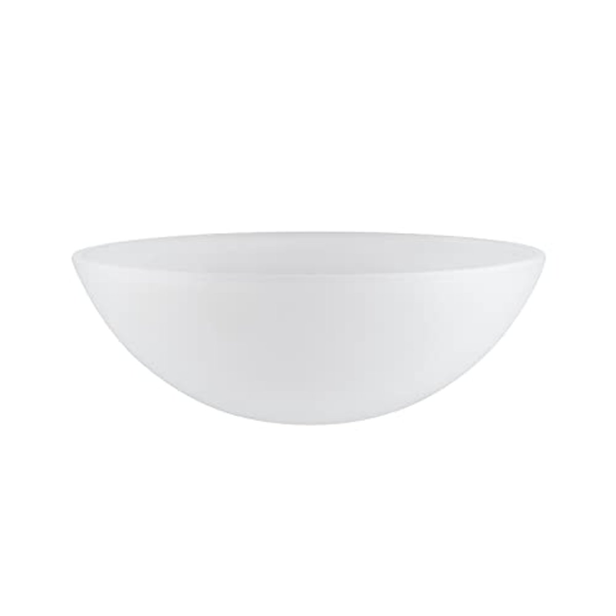 Aspen Creative 23518-11, Frosted Replacement Glass Shade for Medium Base Socket Torchiere Lamp, Swag Lamp and Pendant & Island Fixture, 10-3/8" Diameter x 3-7/8" Height