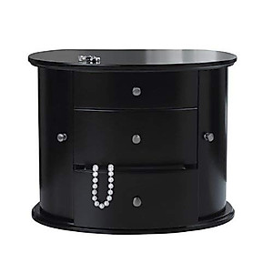 Towle Jewelry Chest, Dark Mahogany