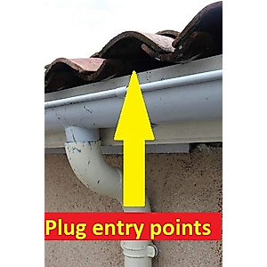 Pestplug 4" X 5' Long x 3 Rolls, 100% Stainless Steel Woo: Gap Blocker to Keep Mice, Rodents & Insects Out. Does NOT Rust! Fill Fabric, Plug Holes & Gaps in Homes, Garages, Farm Buildings, RV's