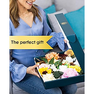 Interchangeable Welcome Sign For Front Door - Seasonal Flower Decor Welcome Home Sign - Outside Porch Hanging Door Decorations Wreath Flowers