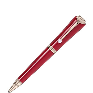 Montblanc Muses Marylin Monroe Special Edition Resin Red Ballpoint Pen 116068