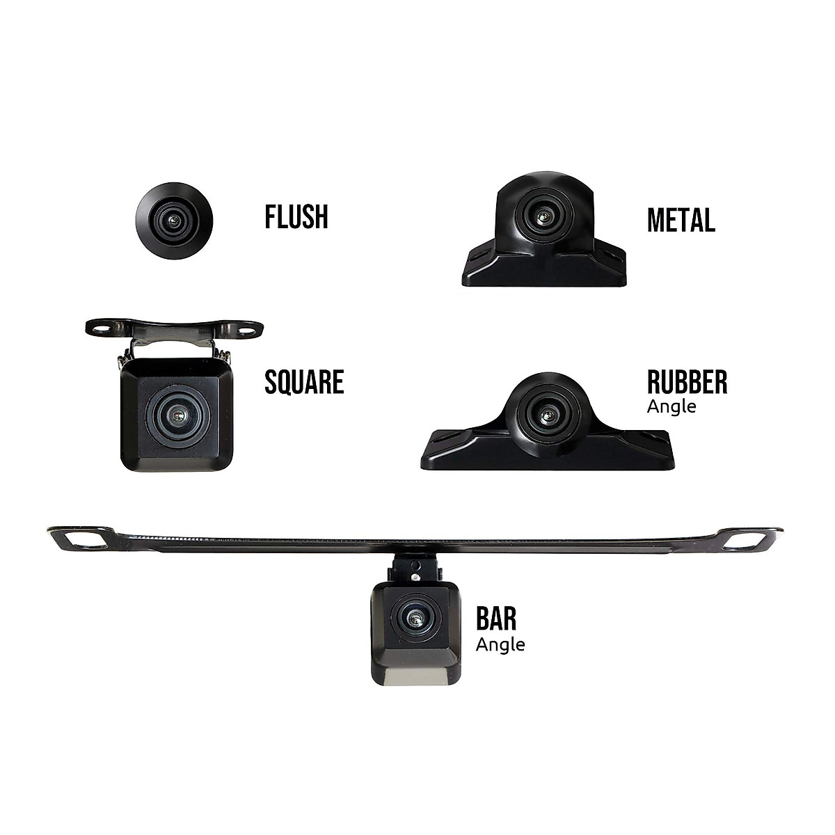 NVX XC5N1 World's First 5-in-1 Universal Rearview Backup Camera Solution