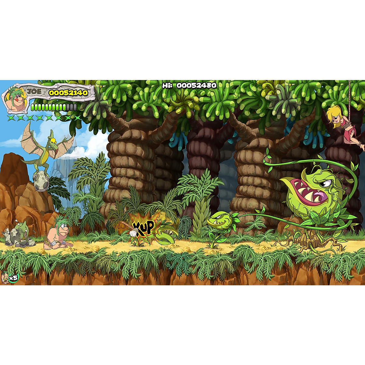 New Joe and Mac: Caveman Ninja T-Rex Edition Nintendo Switch
