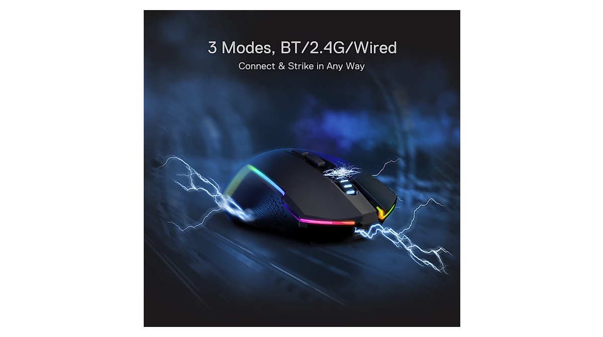 Redragon M693 Wireless Gaming Mouse | 8000 DPI Performance