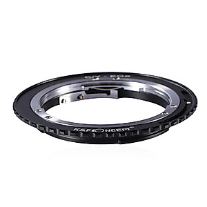 K&F Concept Lens Mount Adapter Contax Yashica C/Y Lens to EF Adapter, for 1D, 1DS, Mark II, III, IV, 5D, Mark II, 7D, 30D, 40D, 50D, 60D, 70D, Digital Rebel T2i, T3, T3i, T4i