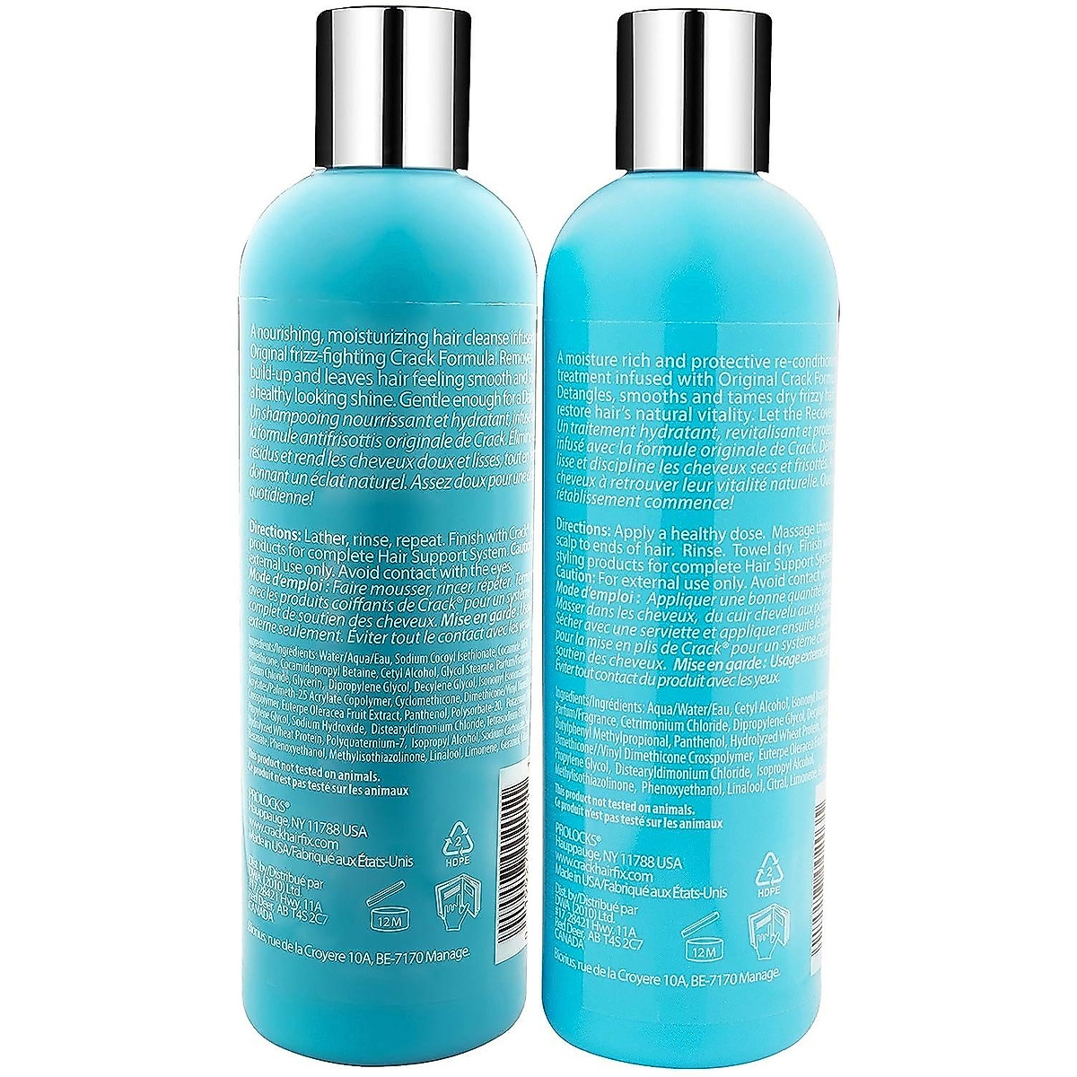 CRACK HAIR Shampoo - Moisturizes & Protects Hair From Dryness, Helps Reduce Breakage & Improves Texture, and Restores Youthful Shin