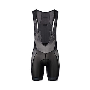 POC, MTB Air Layer Bib Shorts, Uranium Black, Large
