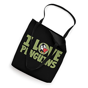 I Love Penguins, Animals Of The World, Cute Animal Tote Bag
