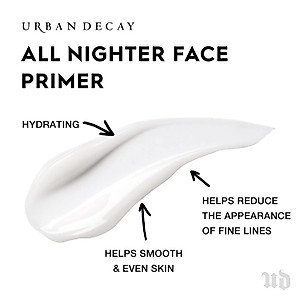 Urban Decay All Nighter Longwear Face Primer - Lightweight, Long-Lasting Formula - Locks Foundation in Place, Smooths & Hydrates Skin - 1.0 fl. oz