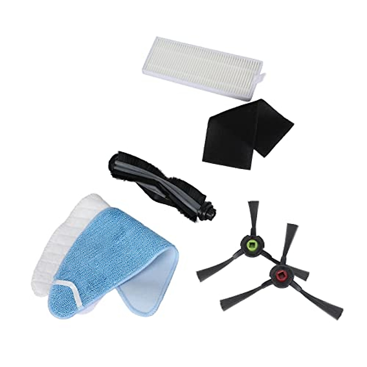 Accessories Kit Replacement Brushes and Filters for Yeedi K650 Sweeper Vacuum Cleaner Parts