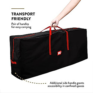 3-Pack Christmas Artificial Tree Storage Bag and Two Garland Bags; Holiday Tree Storage for Trees Up to 9 ft, Includes Card Slot, Dual Zipper, and Carry Handles; Tearproof 600D Oxford Material
