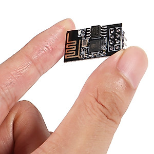 ACEIRMC 6pcs ESP8266 ESP-01S WiFi Serial Transceiver Module with 1MB Flash DIP-8 3-6V Compatible with Arduino
