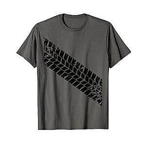 Tire Tread Mark Skid Tyre T-Shirt