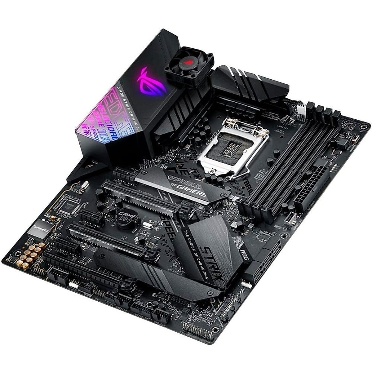 ASUS ROG Strix Z390-E Gaming Motherboard LGA1151 (Intel 8th 9th Gen) ATX DDR4 DP HDMI M.2 USB 3.1 Gen2 802.11AC Wi-Fi