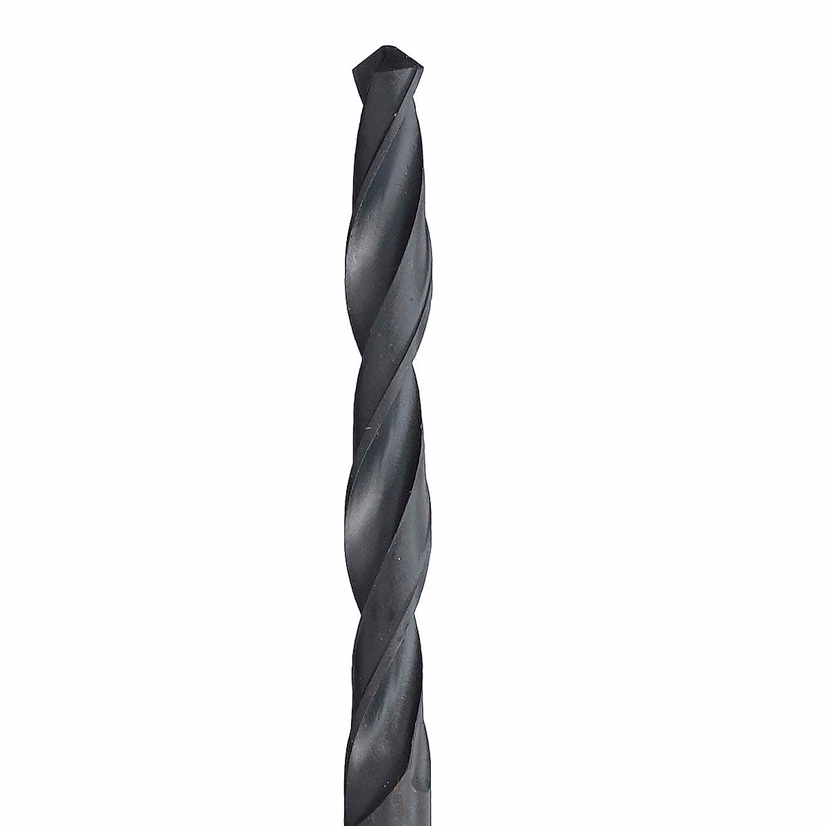 Drill America - D/AN3/16P12 3/16" High Speed Steel Black Oxide Drill Bit (Pack of 12), D/an Series