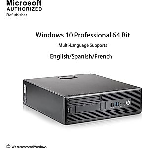 HP Z240 SFF Workstation Desktop Computer, Intel Core i5-7500 up to 3.40GHz Processor, 16GB DDR4 RAM, 1TB SSD, USB 3.0, Wi-Fi & Bluetooth, Windows 10 Pro (Renewed)