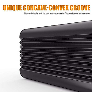 MICTUNING 2 inches Class III/IV to 1-1/4 inches Class I/II Trailer Hitch Receiver Adapter Set, 2 inches to 1.25 inches Reducer Sleeve Insert Converter with Hitch Pin and Clip