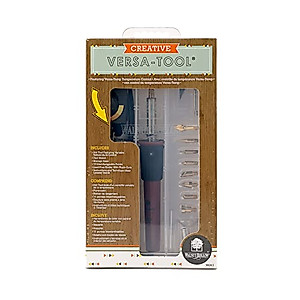 Walnut Hollow Creative Versa Tool with Variable Temperature Control for Woodburning, 11 Points (Tips), Original Version, Basic Pack
