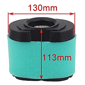 Harbot 792105 Air Filter MIU11515 for John Deere LA155 LG264 LA165 LA175 L120 L118 LA140 LA150 D150 D160 D170 Z425 E160 Briggs and Stratton 40G777 40H777 Lawn Mower with 492932 Oil Filter