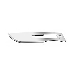 IMS-CBLD10 Box of 100 Scalpel Sterile Blades #10 Carbon Steel Individually Foil Wrapped