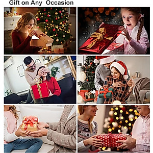 AUSAYE for Mom,Women's Gift Gold Butterfly Birthday Gifts Colorful Preserved Rose Gift Flower, Preserved Rose Flower in Glass Dome, Unique Gift for Her, Mom,Grandma