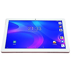 Airshi Belt Tablet, 10.0 Inch Pink Front 8MP Back 13MP Tablet 100‑240V for Work (US Plug)