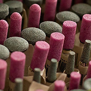 100pc Universal Rotary Tool Abrasive Stone Precision Grinder Accessory Set