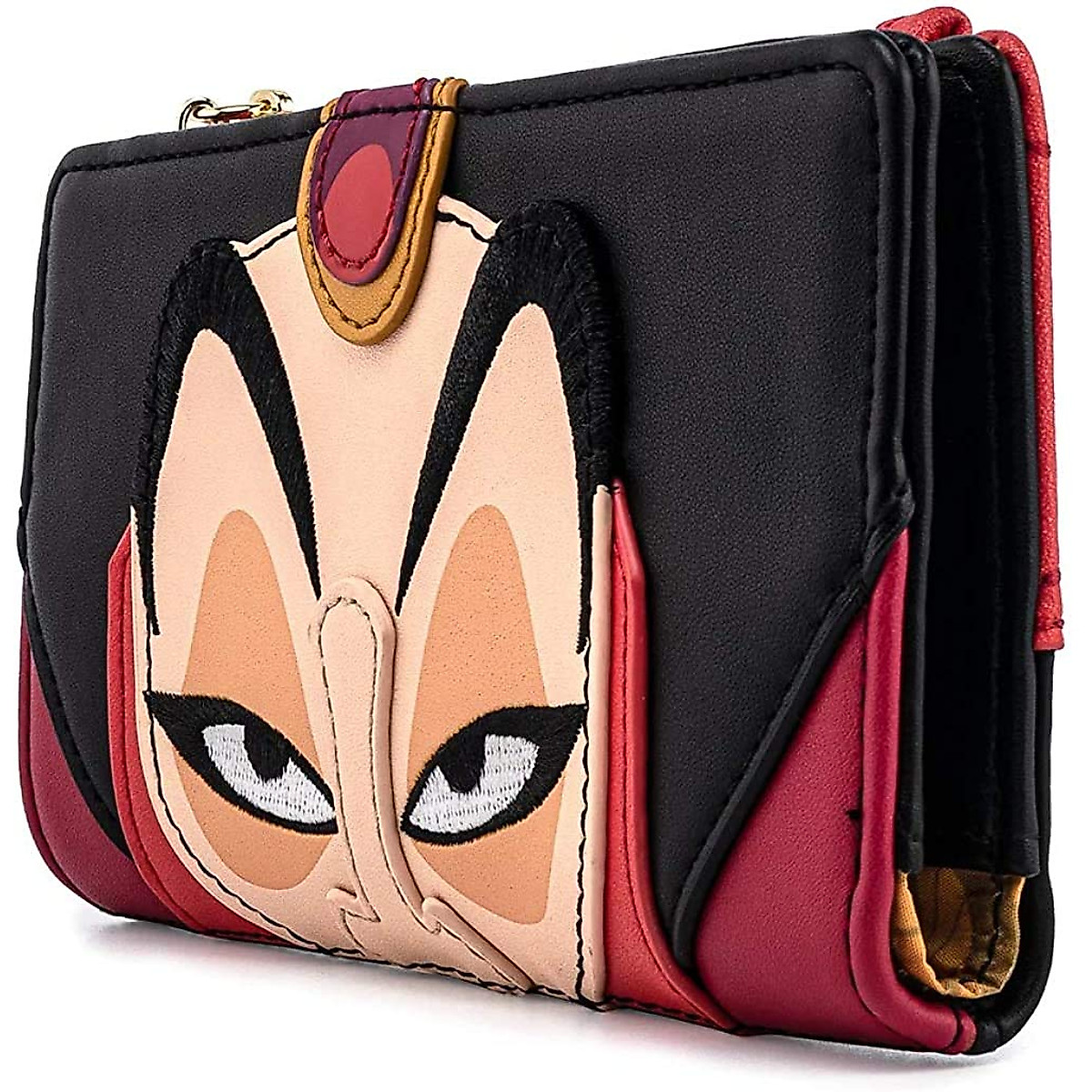 Loungefly Disney Aladdin Jafar Cosplay Faux Leather Flap Wallet