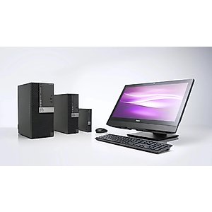 Dell 5050 Business Small Desktop Computer - Quad Core Intel i5 7th Gen, 16GB RAM, 256GB SSD, New Keyboard, Mouse, WiFi Adapter, Windows 10 Professional (Renewed)