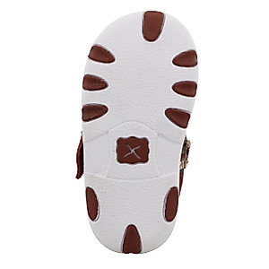 Twisted X Infant's Hooey Driving Moc, Moc Toe, Red Aztec, 6 M