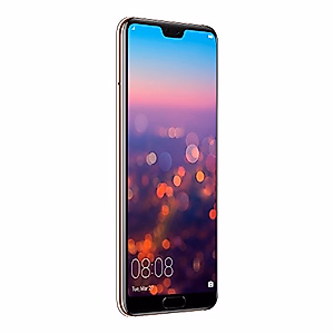 Huawei P20 EML-L29 128GB 4GB RAM, Dual SIM LTE, 5.8", Full HD+ Display -Dual Camera 20 MP +12 MP, GSM Unlocked International Model, No Warranty (Pink)
