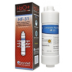 Brondell HF-32 Nanotrap Water Filter Replacement for Cypress Countertop Water Filtration System