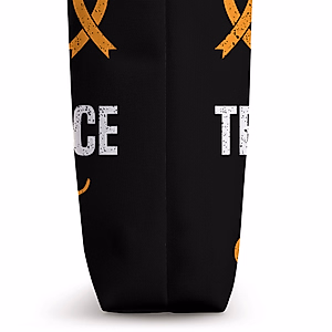 Teen Dating Violence Awareness Orange Ribbon Tote Bag