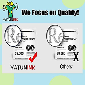 YATUNINK Refill Ink Bulk for Canon 275 and 276 PG-275 CL-276 PG-275XL CL-276XL 275XL 276XL 275 276 Ink Cartridge for Canon Pixma TS3520 TS3522 TR4720 Printer Ink (5x30ML)
