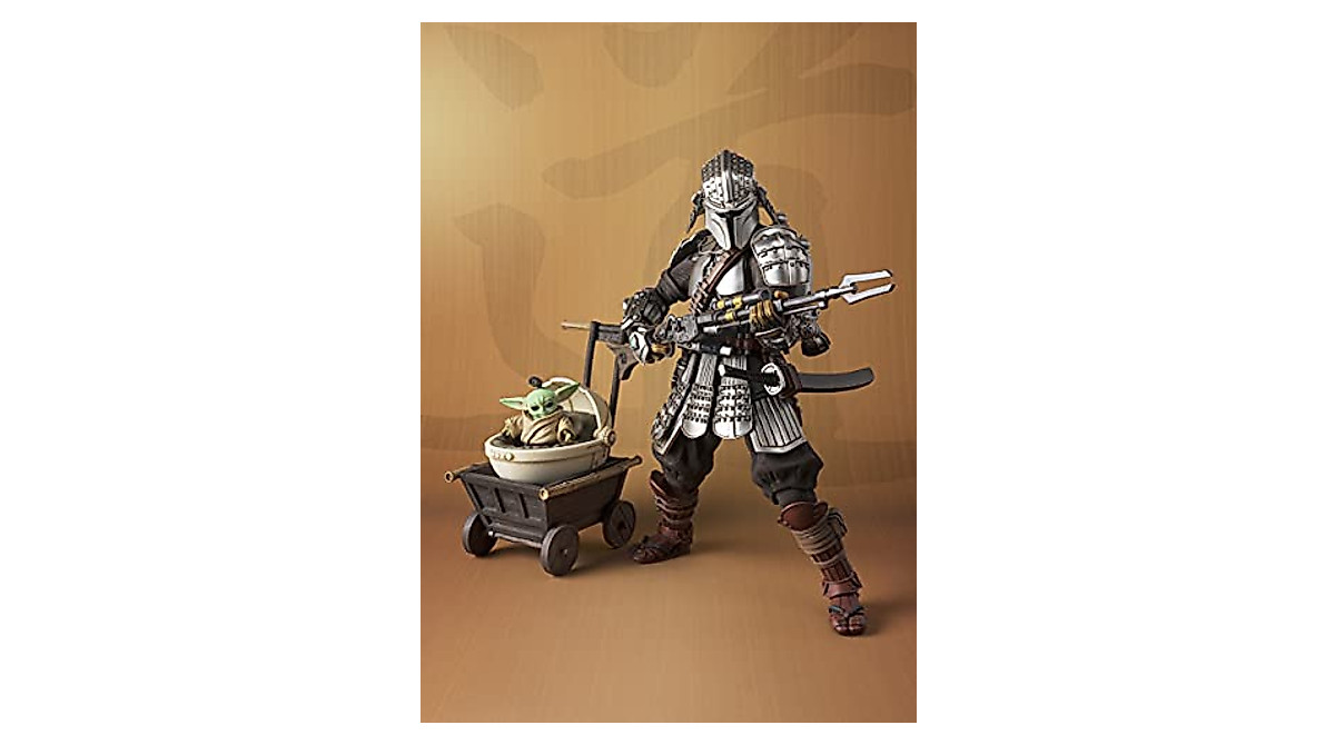 Star Wars Mandalorian Action Figure with Grogu | Tamashii Nations