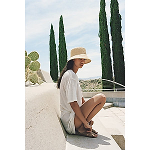 Lack of Color Women's The Inca Bucket Hat (Natural, Small (55 cm))