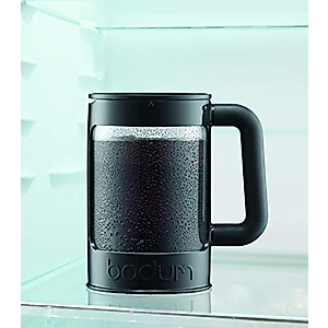 bodum K11683-01WM Bean Cold Brew Coffee Maker, 51 Oz, Jet Black