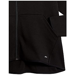 Amazon Essentials Men's Tech Fleece Full-Zip Hooded Sweatshirt, Black, XX-Large