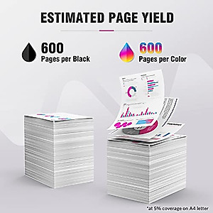 ALLWORK Compatible LC103XL LC101XL Ink Cartridge Replacement for Brother LC103 LC101 for Brother MFC J285DW J450DW J470DW J870DW J875DW J4510DW J4610DW J4710DW J6520DW J6720DW J6920DW (10 Color Packs)