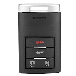 Durable Textured 4 Button Car Remote Key Shell Fit For Corvette 2008 2009 2010 2011 2012 2013, Xlr 2008 2009 Corvette Fob 2012 2008 Corvette Car Keys