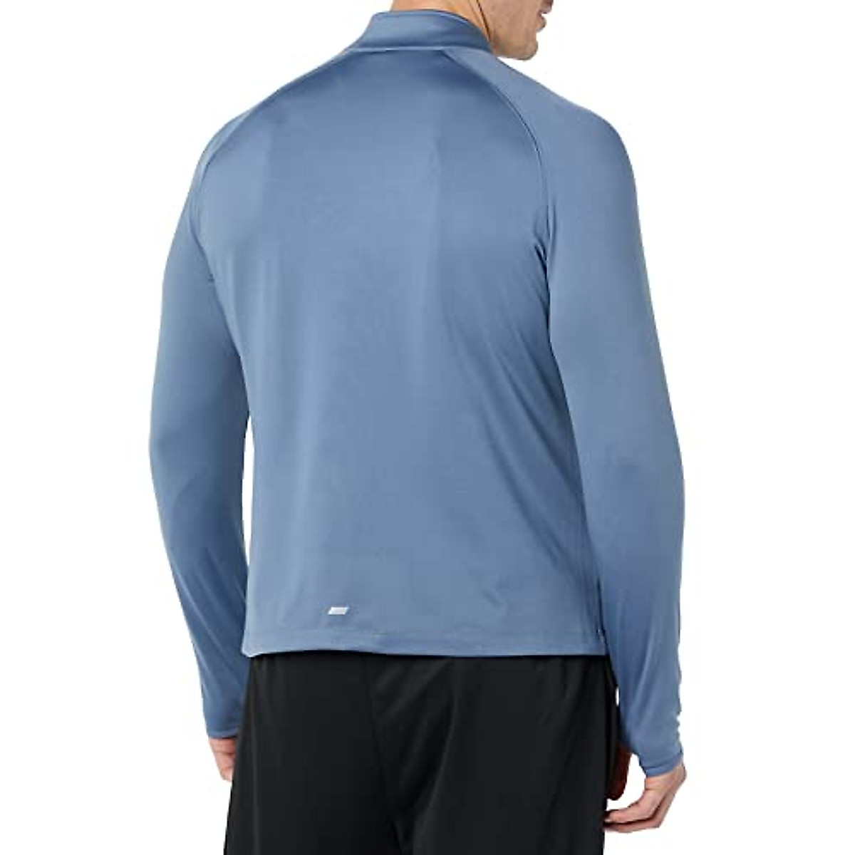 Amazon Essentials Men's Slim Fit Performance Stretch Quilted Active Jacket, Deep Blue, Large