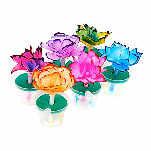 Crayola Paper Flower Science Kit, Color Changing Flowers, Gift for Kids Ages 7, 8, 9, 10