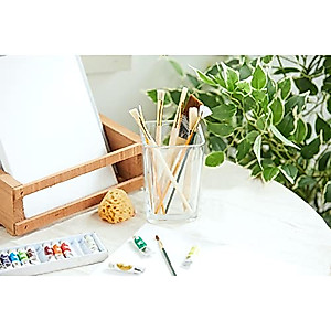 Yankee Candle Romantic Magnolia & Lily Well Living Collection Large Square Candle, 19.5 oz.