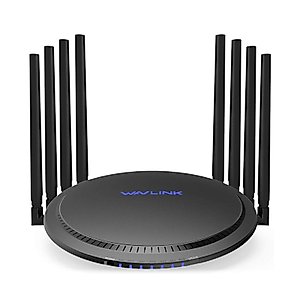 WAVLINK Outdoor WiFi Extender Dual Band 2.4/5.8GHz Long Range WiFi Extender,Weatherproof Outdoor WiFi Range Extender for Backyard with PoE Powered,Support Access Point/Repeater Mode