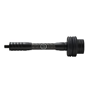 Stokerized Stabilizers Micro(M1) Carbon 6" Stabilizer,Black,SS M1-6-BLK