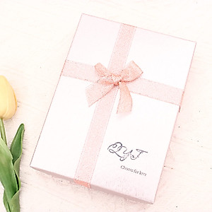 QYJ 2 Pcs/Set Fashion Statement Bib Santa Claus Christmas Necklace Dangle Earring Costume Jewelry Set for Christmas Party Xmas Gift for Women(Style3-Platinum Plated)