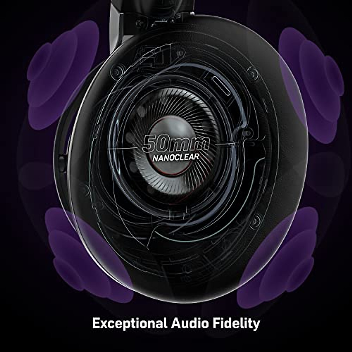 Turtle Beach Stealth Pro Multiplatform Wireless Noise-Cancelling Gaming Headset for PS5, PS4, Playstation, PC, Mac, Switch, & Mobile – 50mm Speakers, Bluetooth, Dual Batteries – Black