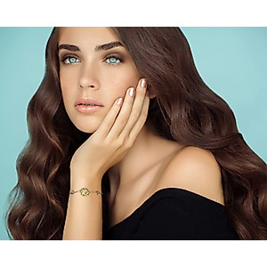 Sunflower Heart Bracelet for Women Sterling Silver Moissanite Diamond Adjustable Charm Bracelets Pulseras de Mujer White Gold Plated Jewelry Birthday Gifts for Her Mom Women Girlfriend Mama Wife