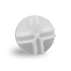 Kyuionty 30Pcs Wire Cube Connectors Plastic Grid Cube Organizer Connector for Modular Closet Storage Organizer & Wire Shelving (White)